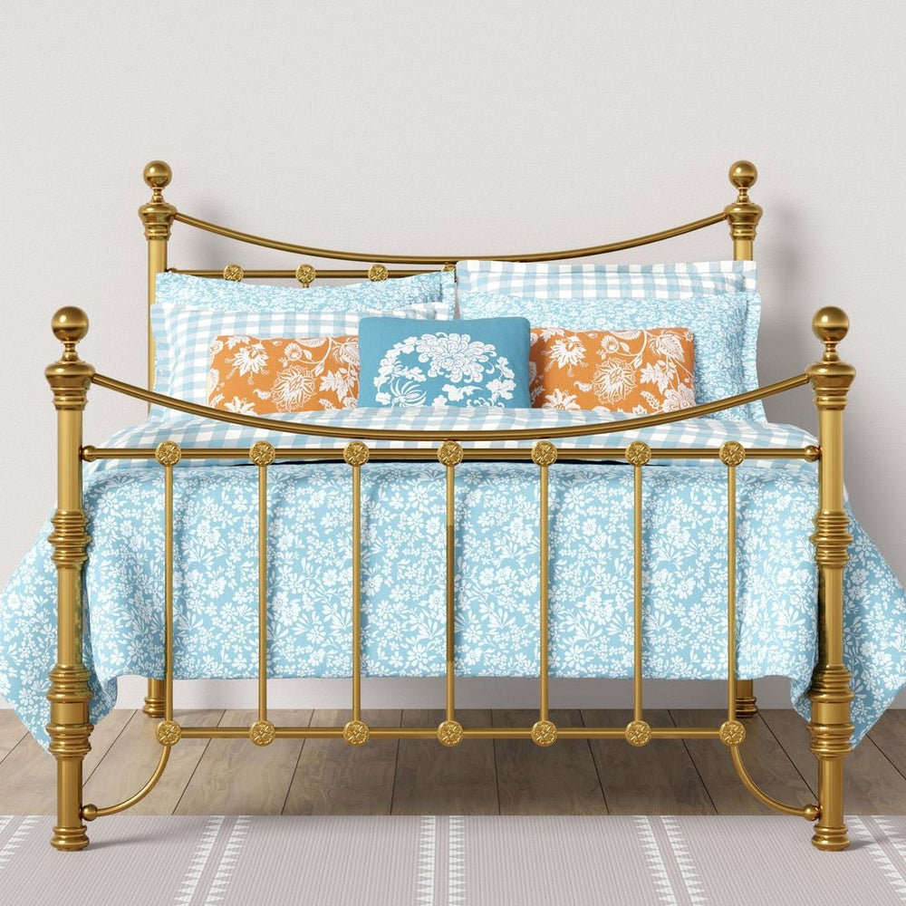 Arrino Brass Bed Frame - Made From 100% Brass - The Bedroom
