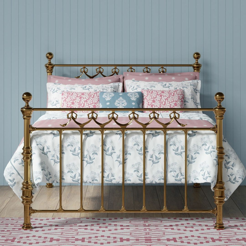 Bradvale Brass Bed Frame - Made From 100% Brass - The Bedroom