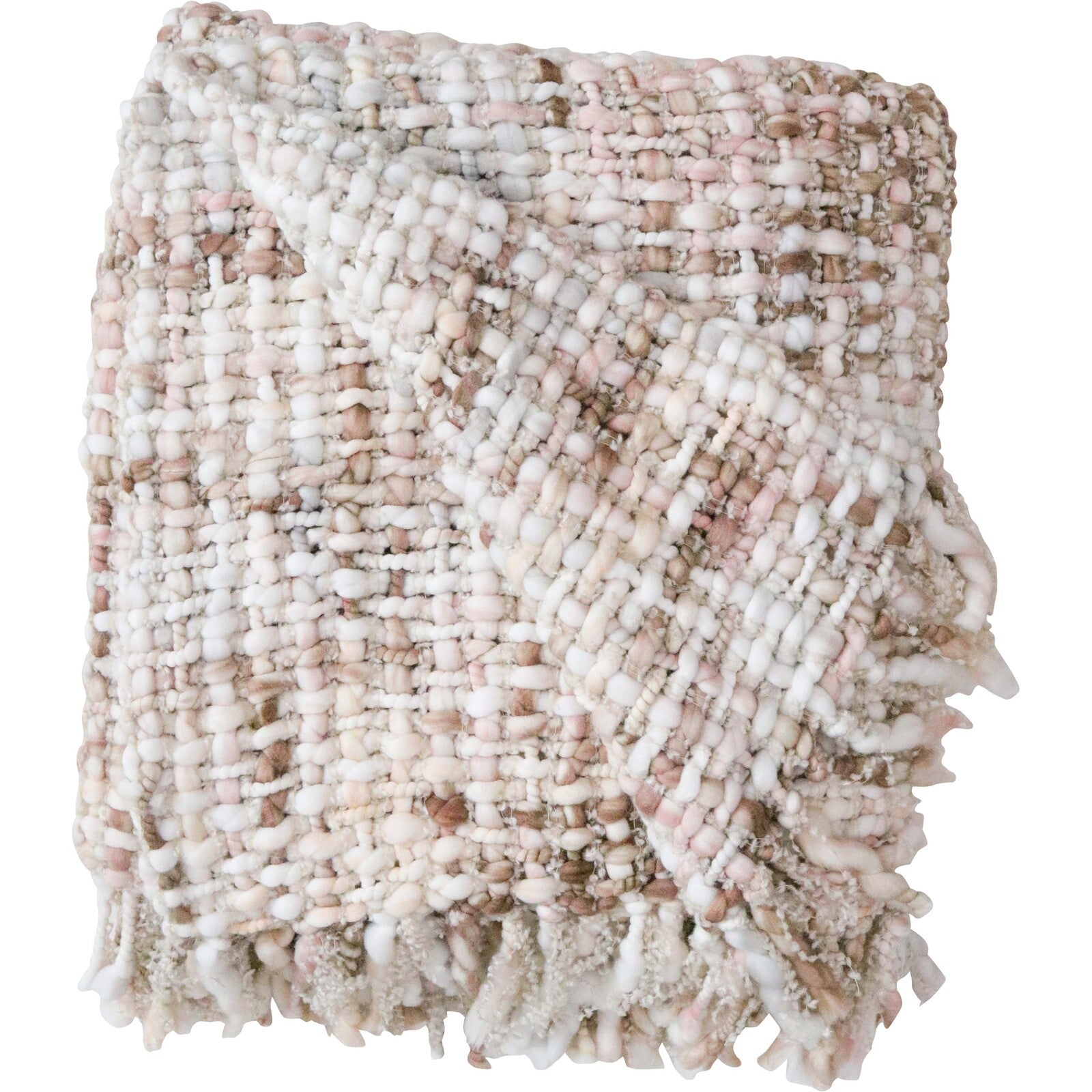 Pebbles Chunky Knit Throw - Blankets & Throws - The Bedroom