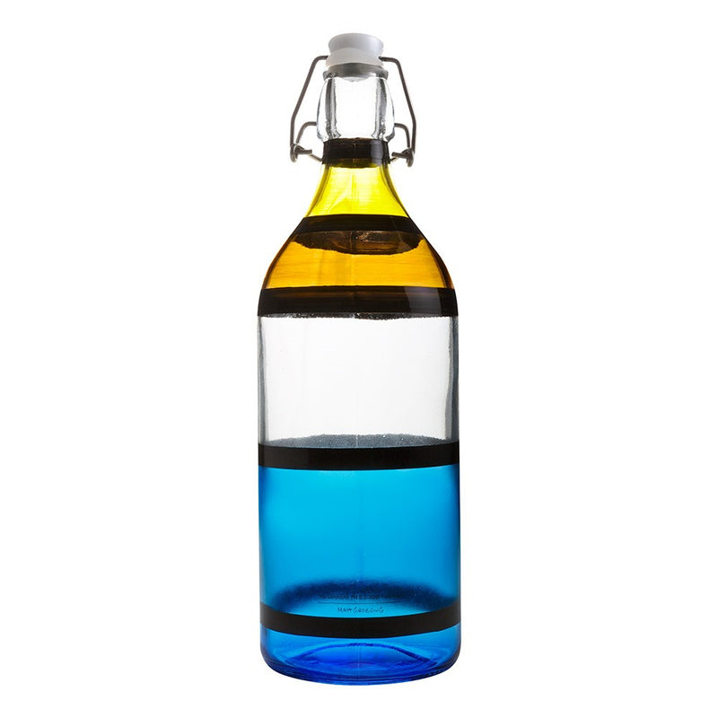 Simpsons Homer Glass Bottle - Simpsons Merchandise - thebedroom.com.au