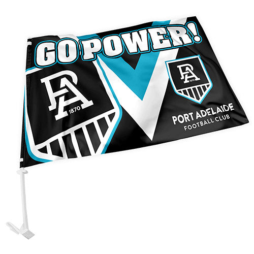 Port Adelaide Power Car Flag - Port Adelaide Power Merchandise - AFL ...