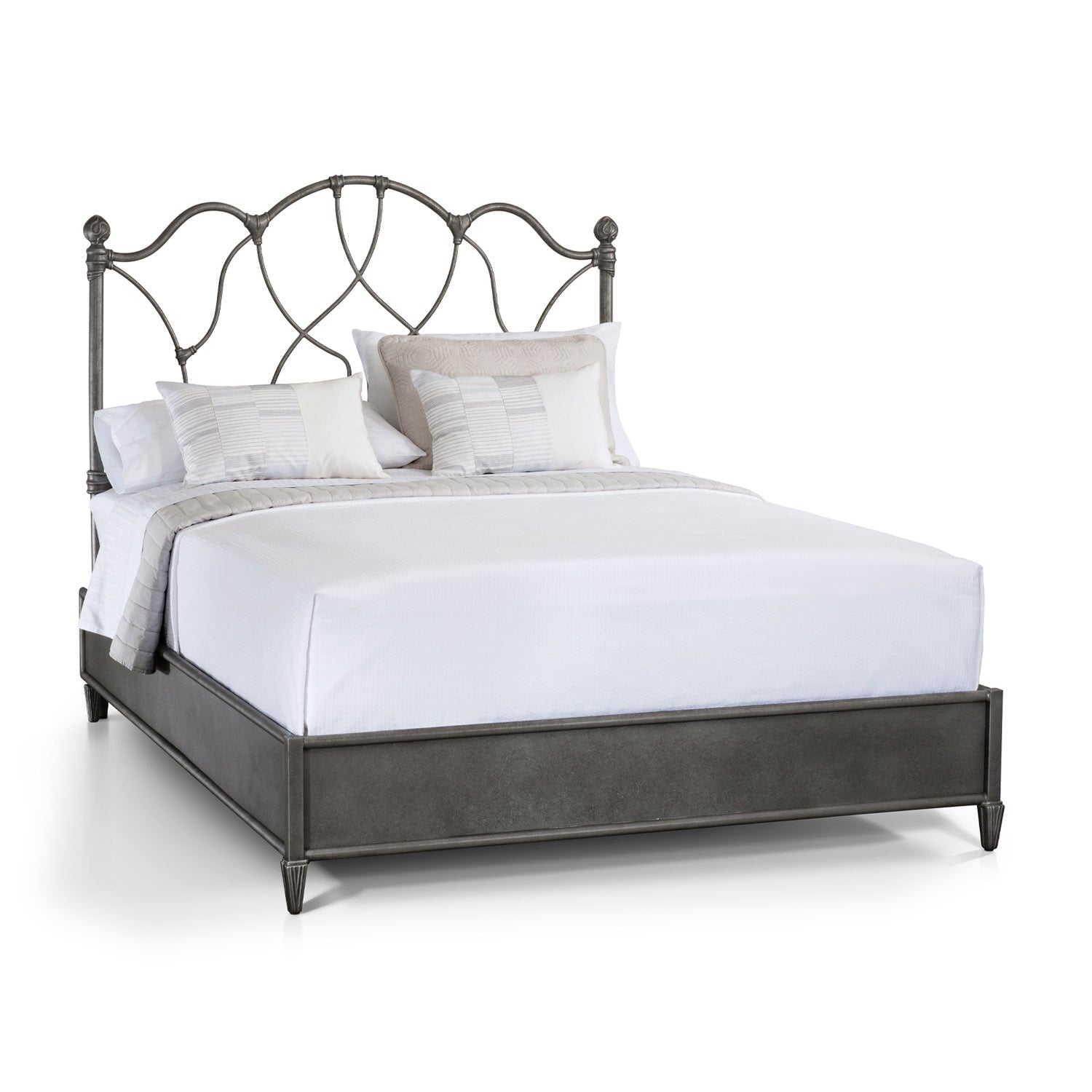 Morsley Cast Iron Bed Frame with Surround Frame - The Bedroom