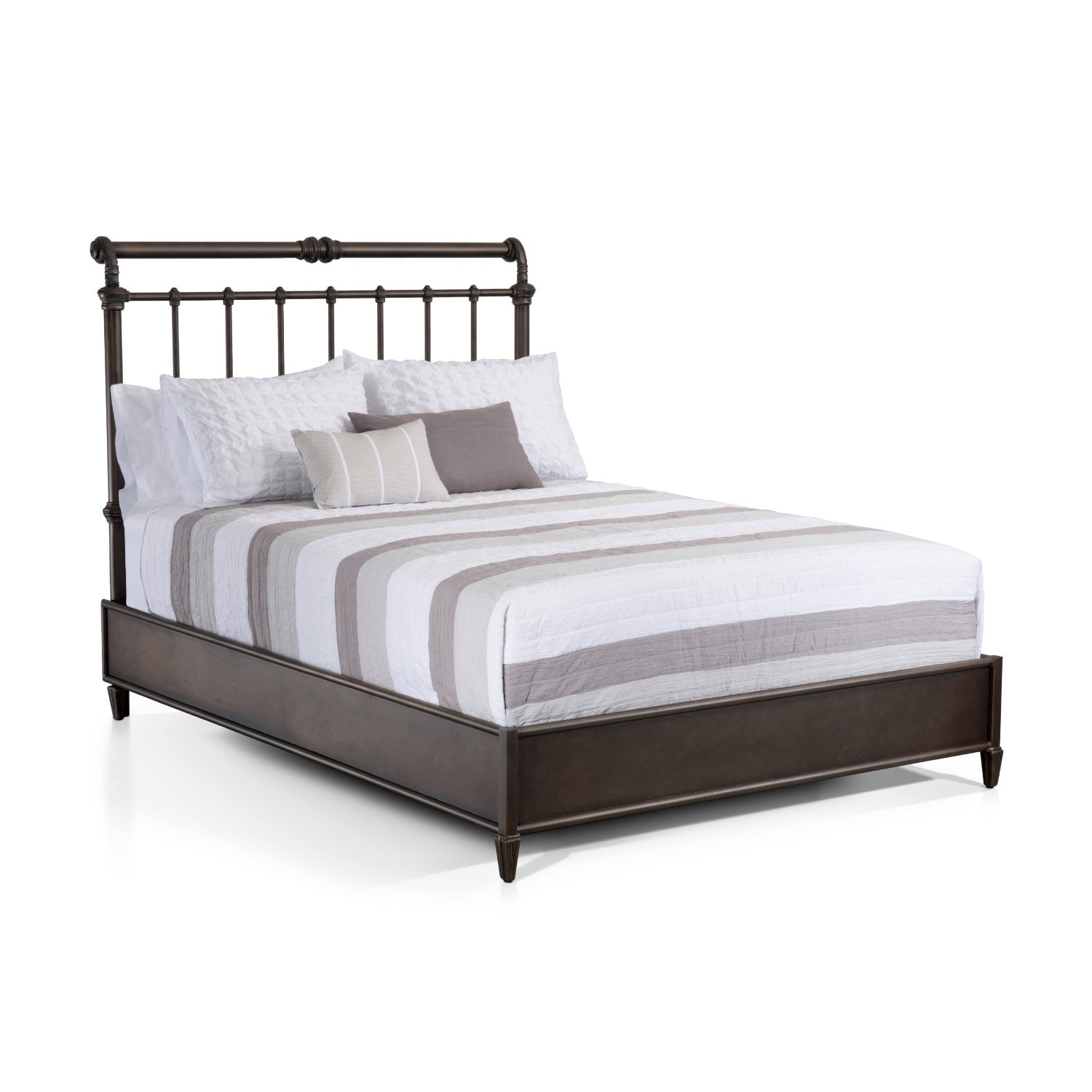 Sheffield Cast Iron Bed Frame with Surround Frame - The Bedroom