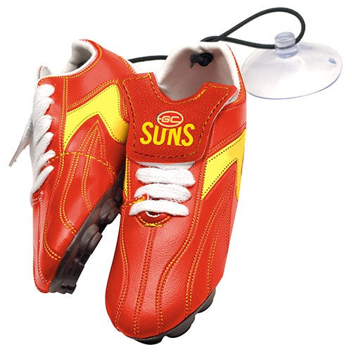 Gold Coast Suns Suction Boots - AFL Merchandise - thebedroom.com.au
