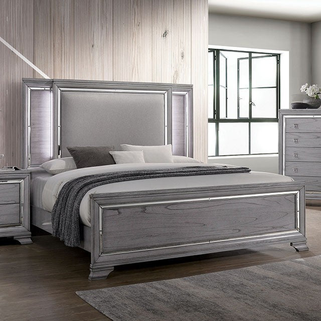 Alanis Wood Bed Frame - The Bedroom
